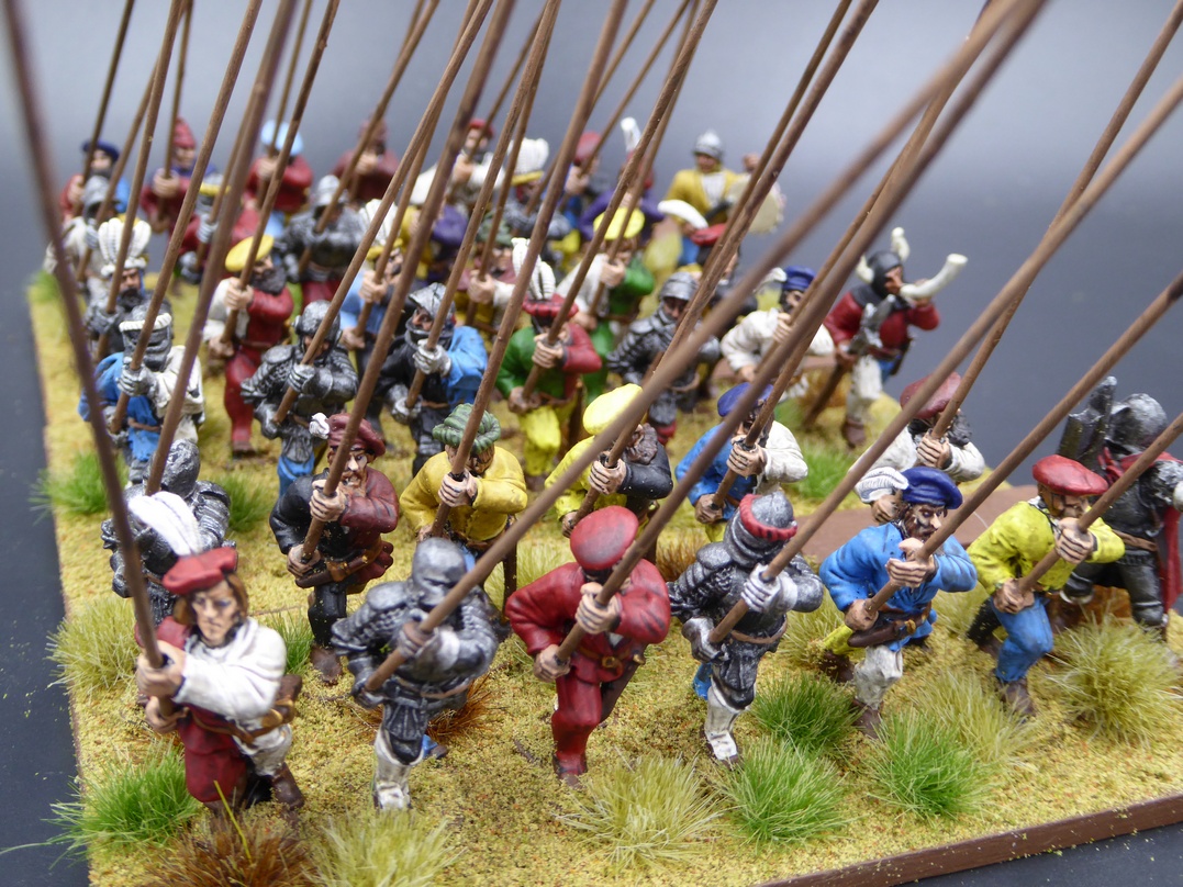 Palouse Wargaming Journal: Great Italian Wars Swiss Pike Block