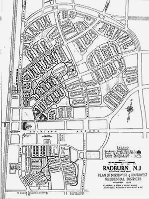 MONTE DE PALAVRAS: ANÉIS DE RADBURN - princípio urbanístico