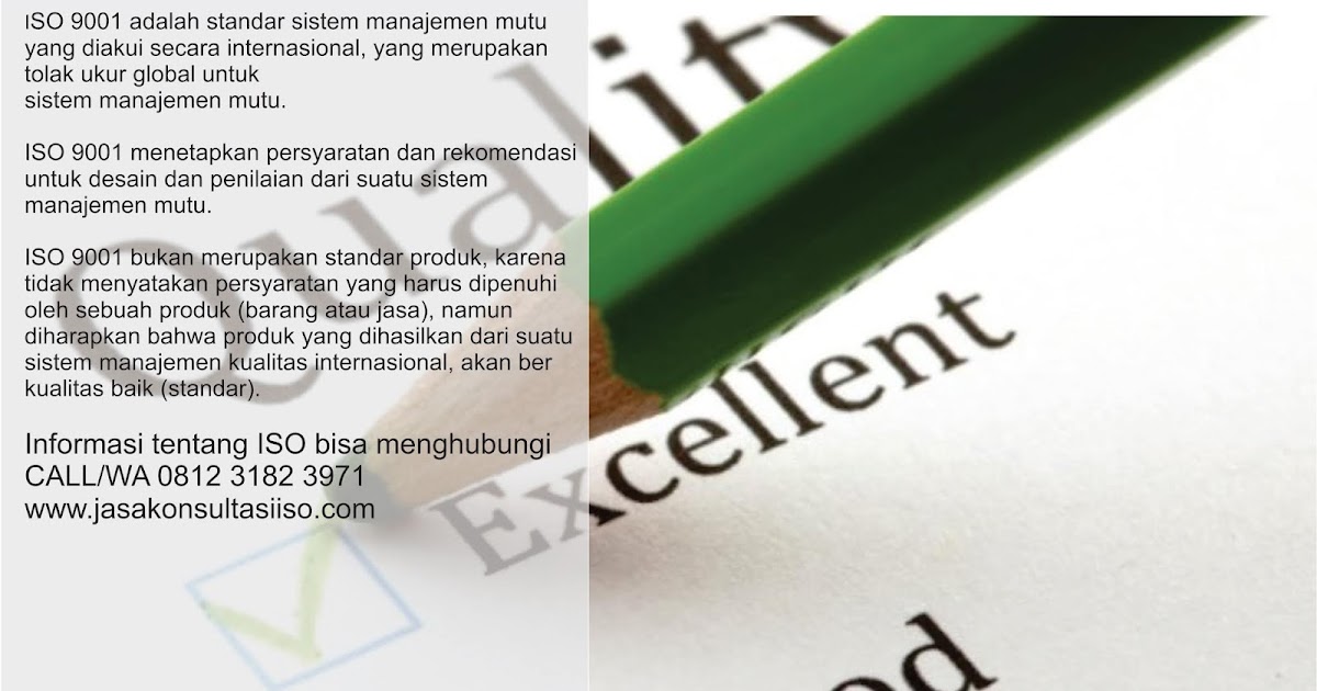 Pengurusan ISO Perusahaan