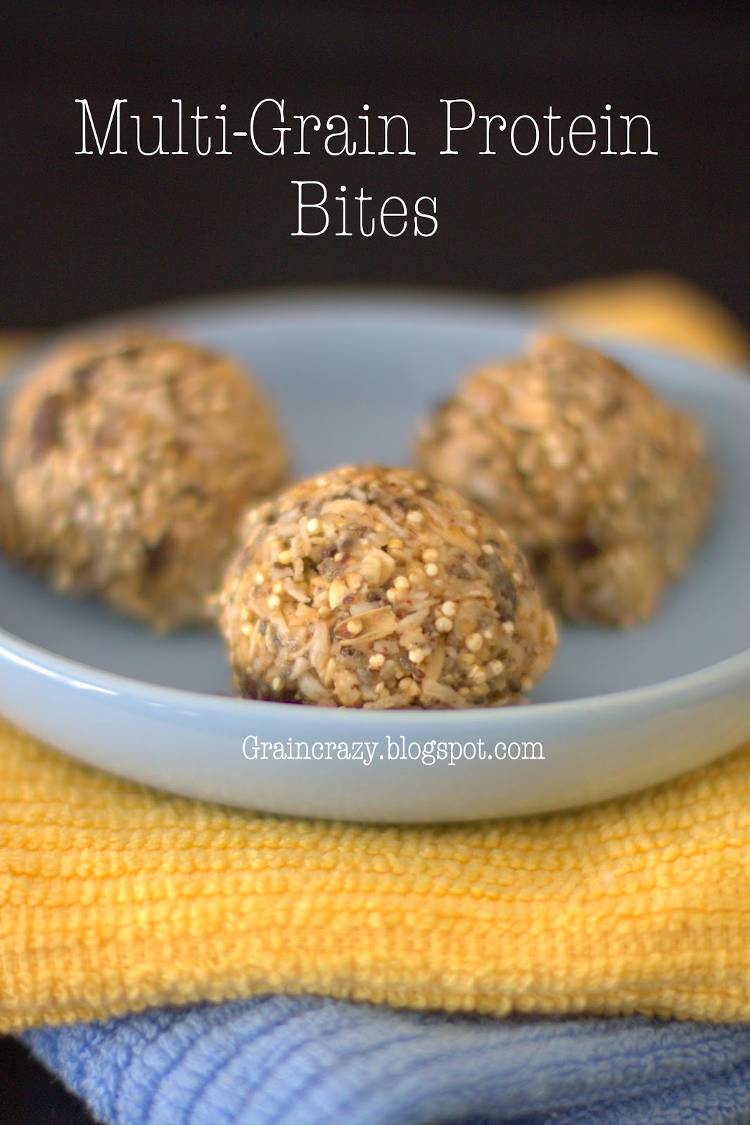 Grain Crazy: Multi-Grain Protein Bites (Raw)