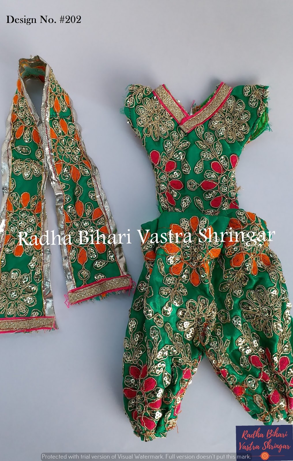 Latest Krishna Vastra Designs