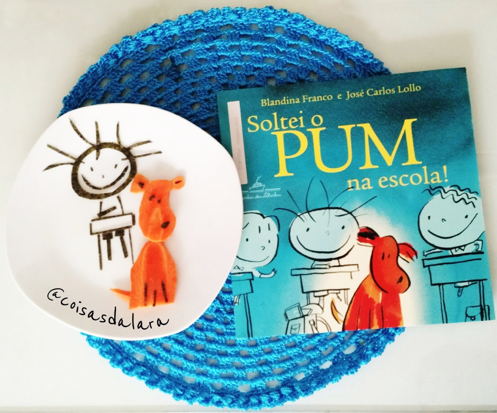 COISAS DA LARA: Resenha Soltei o Pum na escola