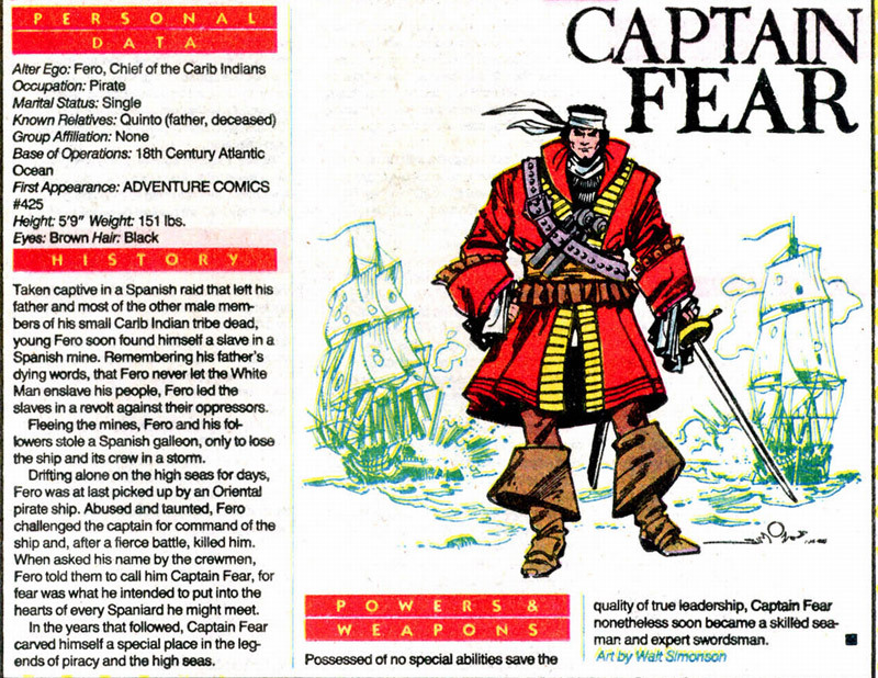 Who's Captain Fear?