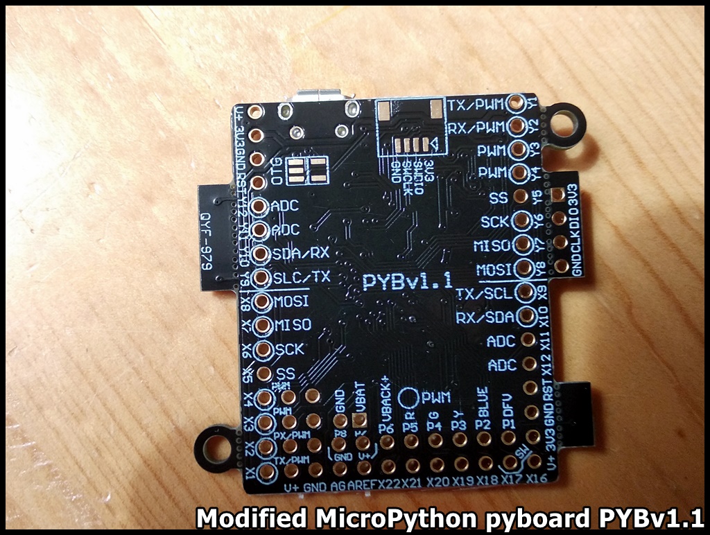 Embedded Things Modified Micropython Pyboard Pybv11 And More