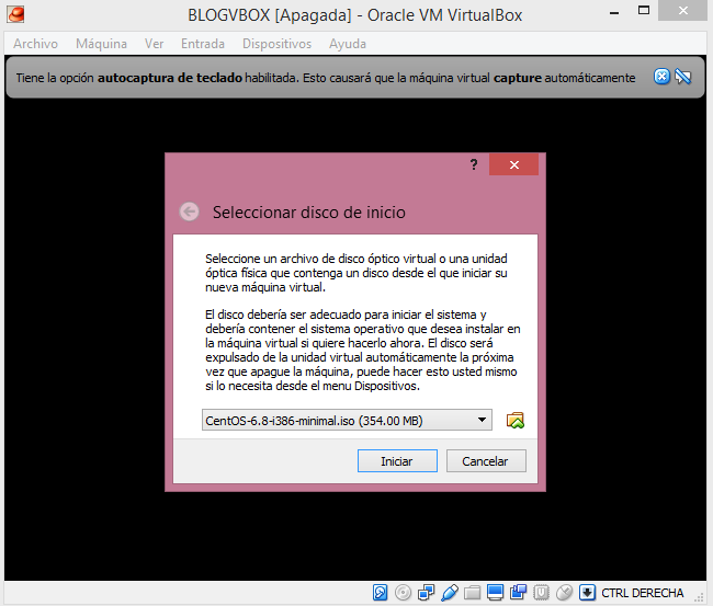 Máquina Virtual Con Centos y Python en Linux