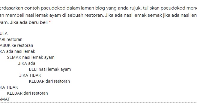 LAMAN BLOG ASAS SAINS KOMPUTER TINGKATAN 2 SEMESRA: M12: LATIHAN PENGUKUHAN