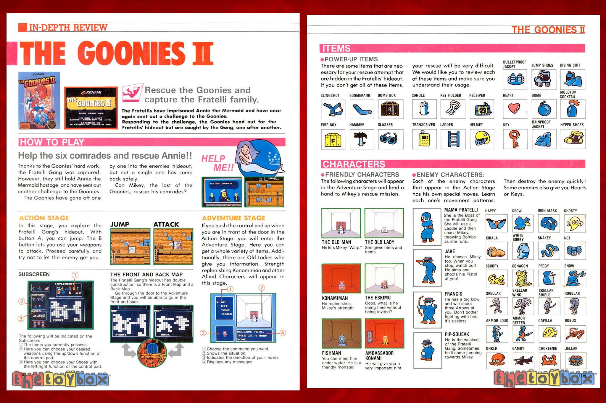 The Toy Box: The Official Nintendo Player's Guide