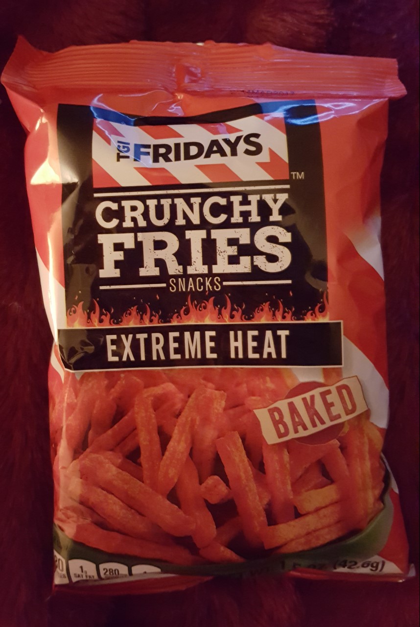 Trust Me Treats: TGI Fridays Crunchy Fries Extreme Heat Baked Snacks review