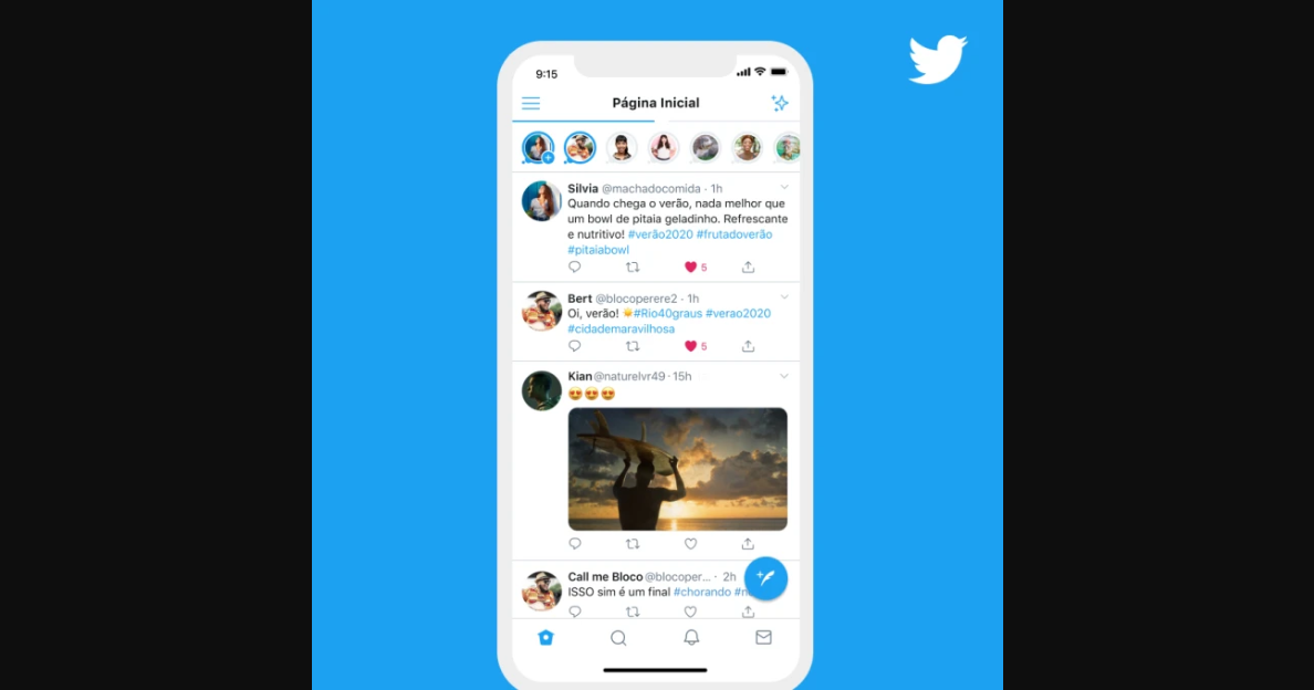Le 'Storie' disponibili anche su Twitter