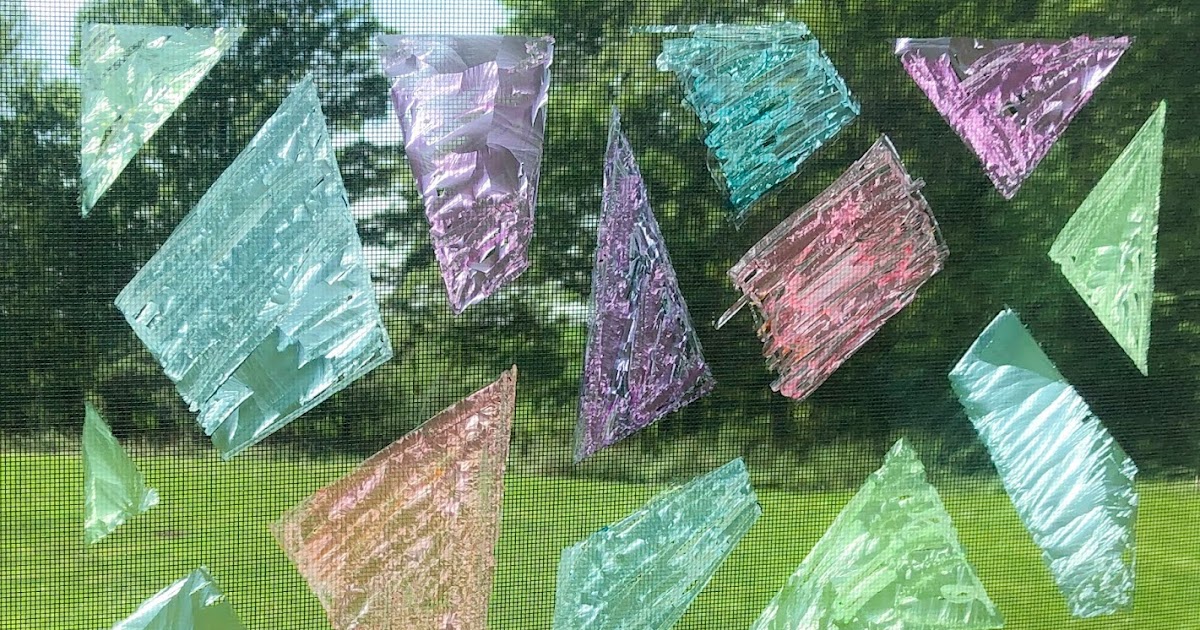 How to Make a Stain Glass Window with Crystal Effects Markers | Jenny's ...