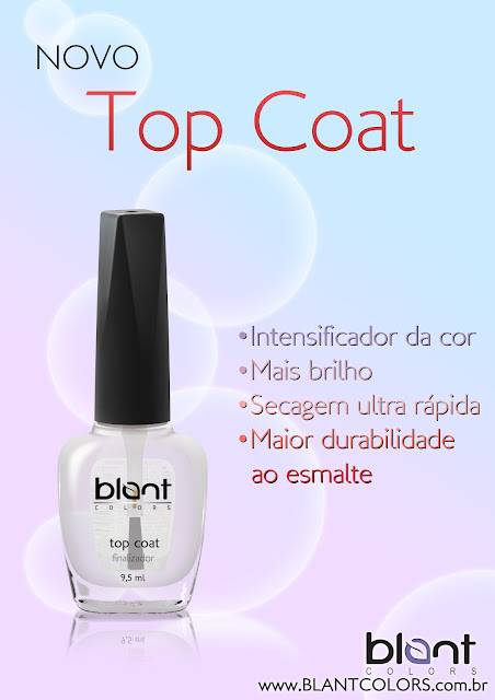 ♥ Dica: Top Coat | Blant Colors