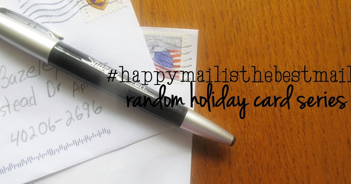 #HappyMailistheBestMail Card Series No. 1