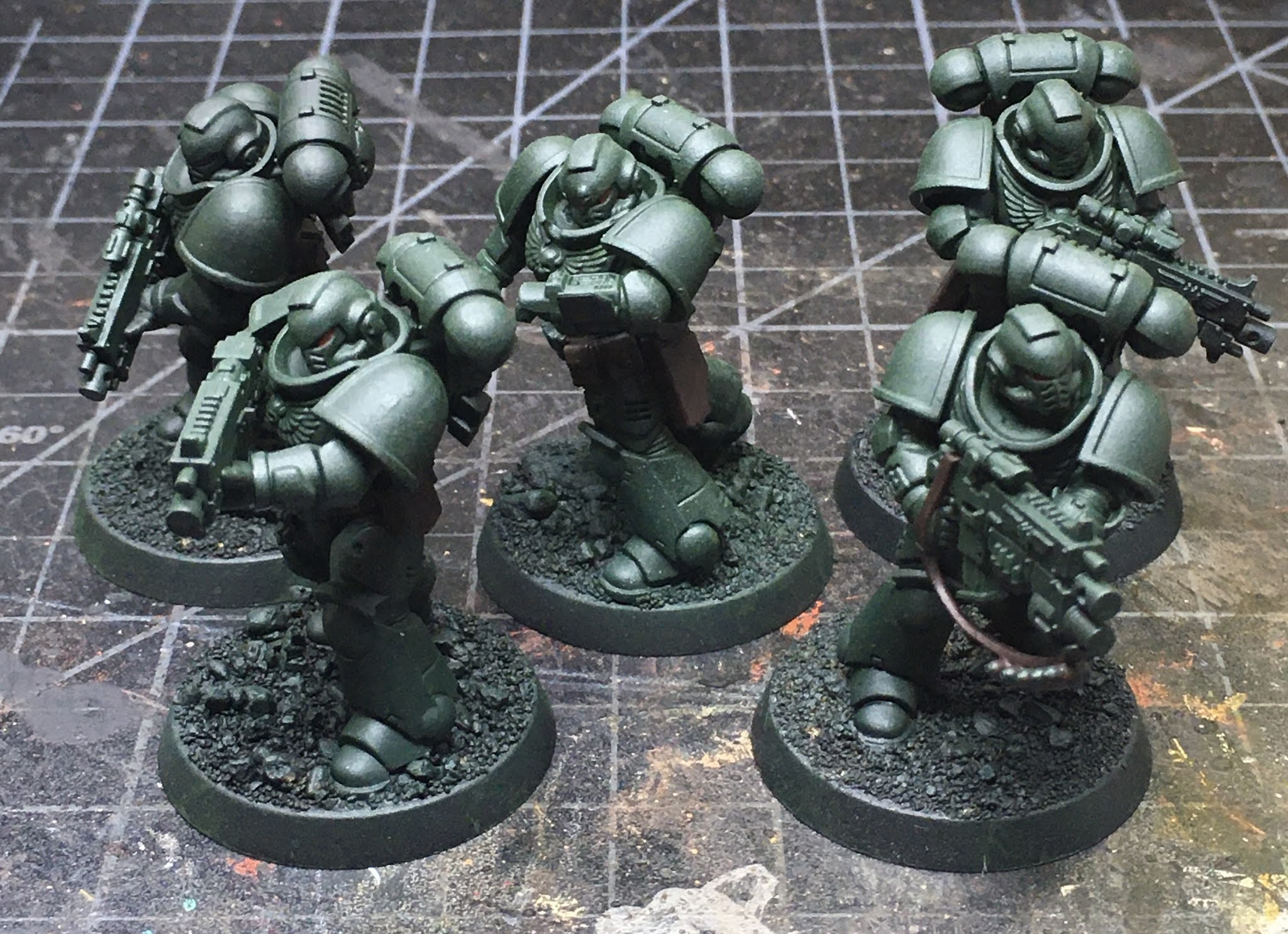 262nd Death Korps of Krieg: Dark Angels Intercessor and Heavy ...
