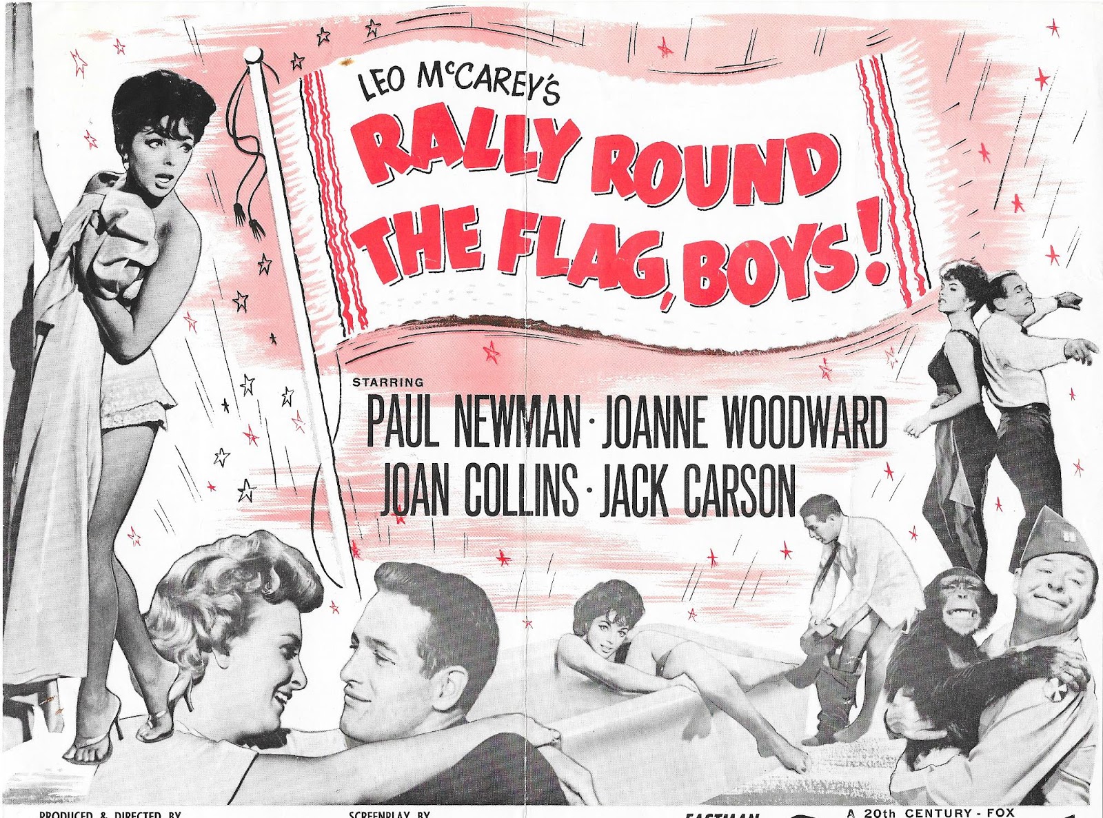LEGENDARY DAME!: 50'S FLASHBACK : RALLY ROUND THE FLAG BOYS! 1958
