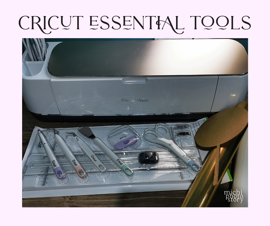 Michi Photostory: Cricut Maker and Cricut Essential Tool Set