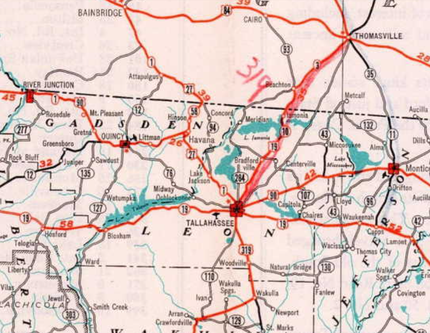 US Route 27 in southern Florida