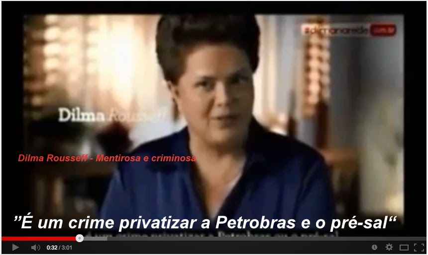 BLOG DO CLEUBER CARLOS: Dilma Rousseff - Mentirosa e Criminosa BLOG DO CLEUBER CARLOS: Dilma Rousseff - Mentirosa e Criminosa