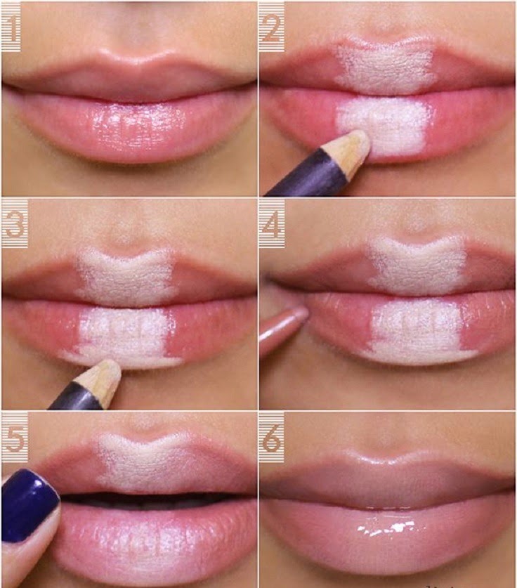 Another Famous Two-Toned Lip Styles Tutorial Collection - Latest and ...