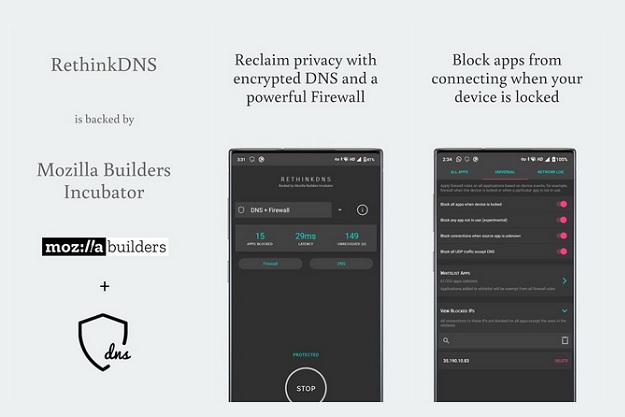 Rethink DNS - Ανοικτού κώδικα DNS και Firewall εφαρμογή για Android ...