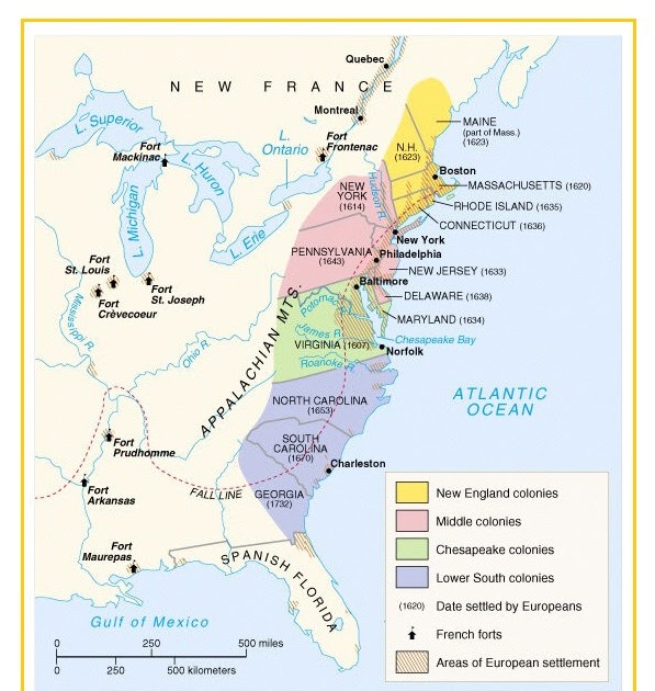 La Independencia de las Trece colonias de Norteamérica