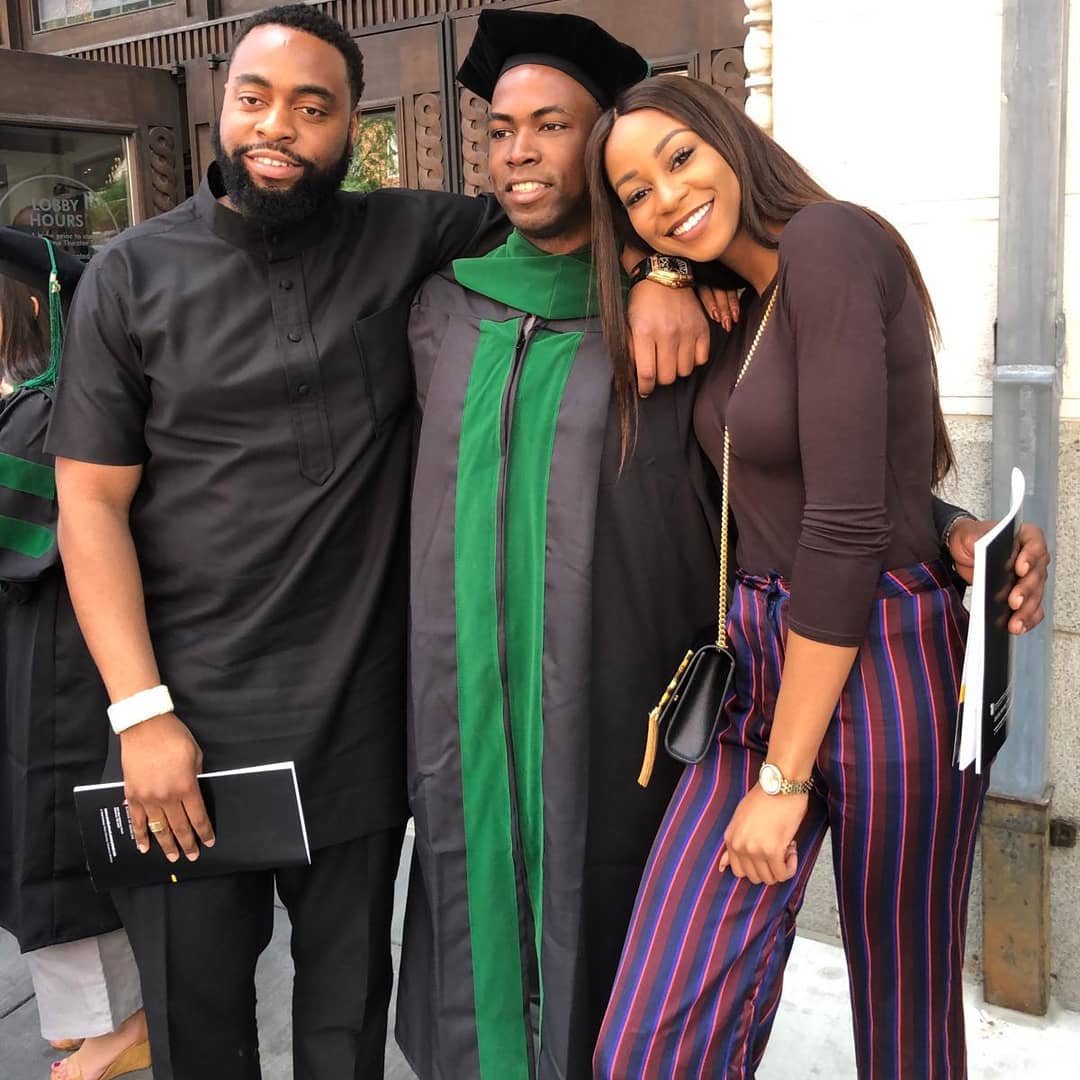 His younger brother, Obi Ihim graduated from Medical School in 2019.