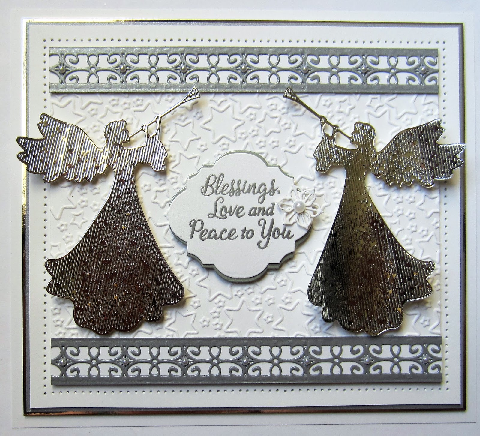 PartiCraft (Participate In Craft): Facing Angels Card