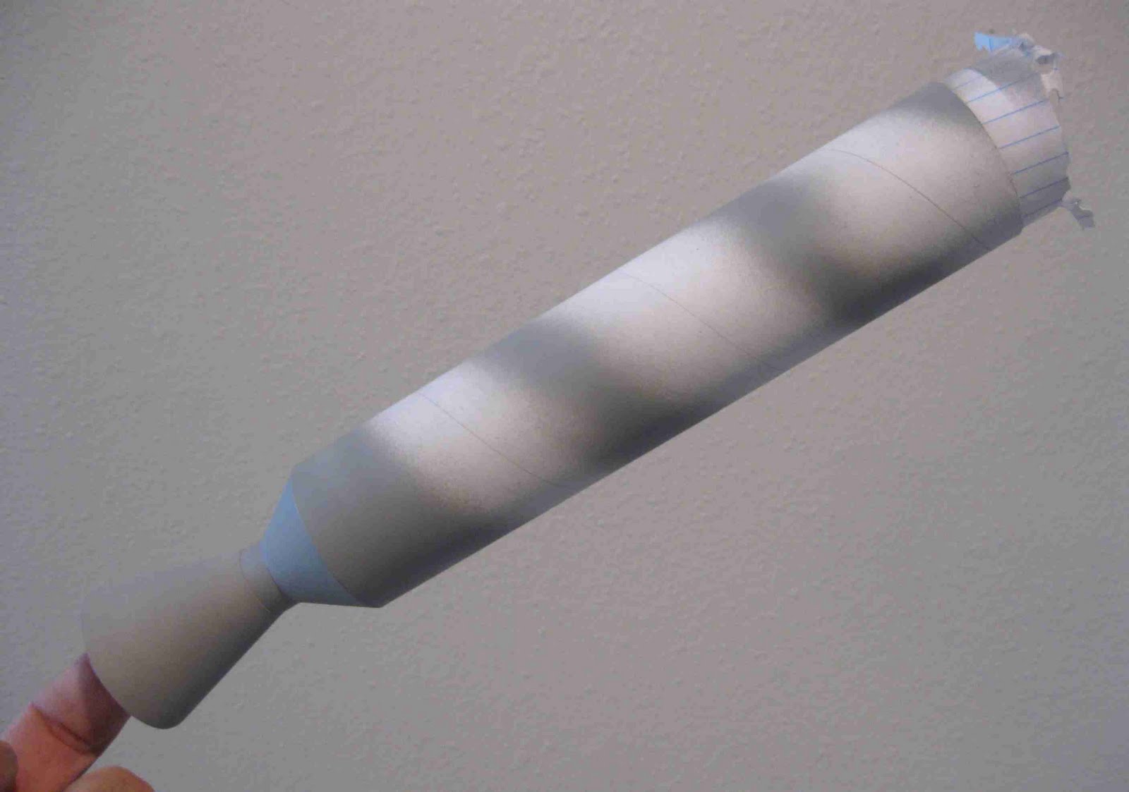 Model Rocket Building: 260 Space Booster Build Part 17 Prime and Paint