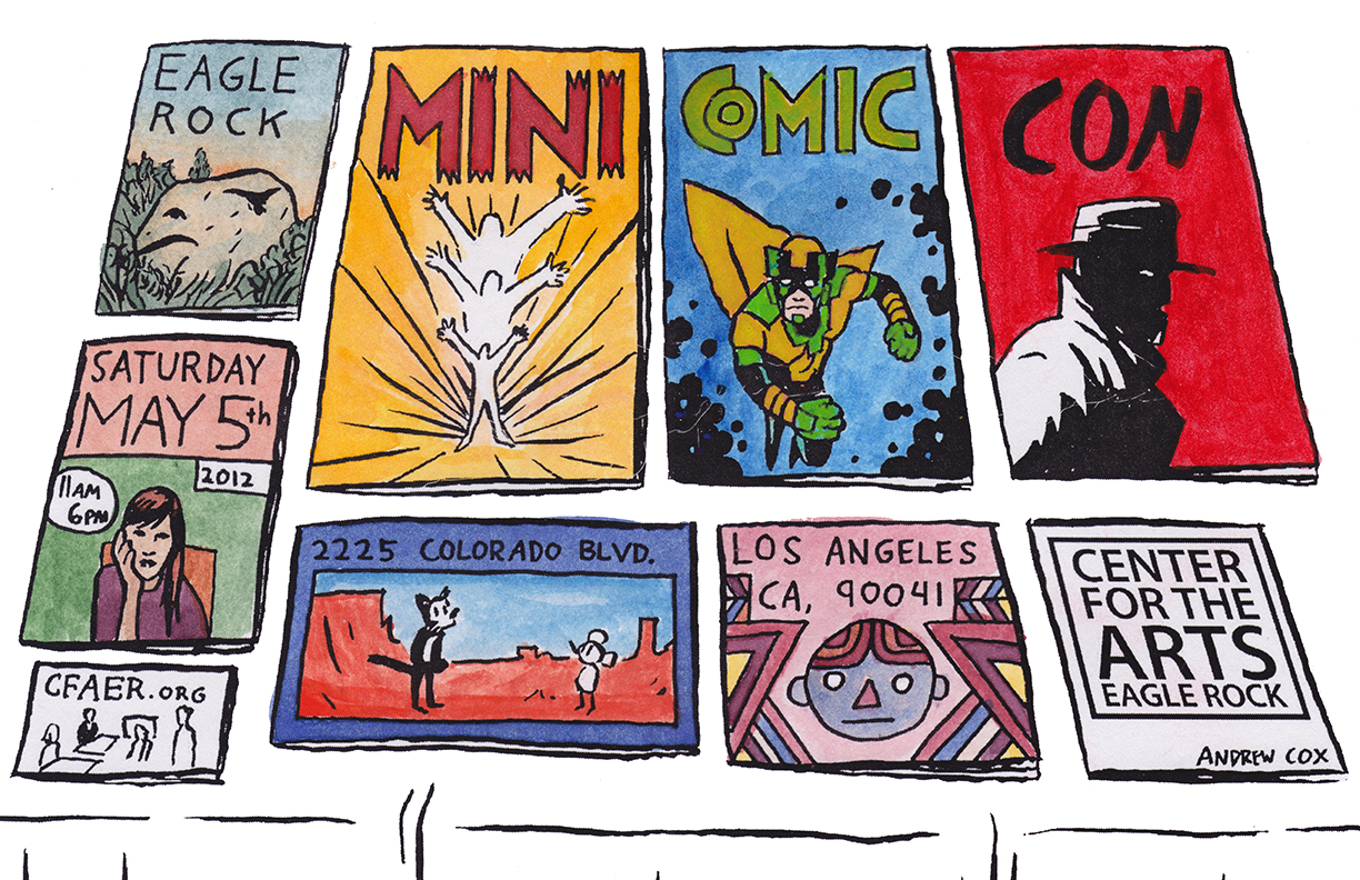 Andrew Cox MINI COMIC CON andrew-cox-mini-comic-con
