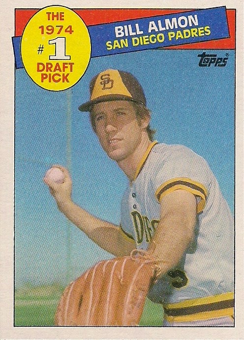 1985 Topps: #273 - The 1974 No. 1 Draft Pick - Bill Almon