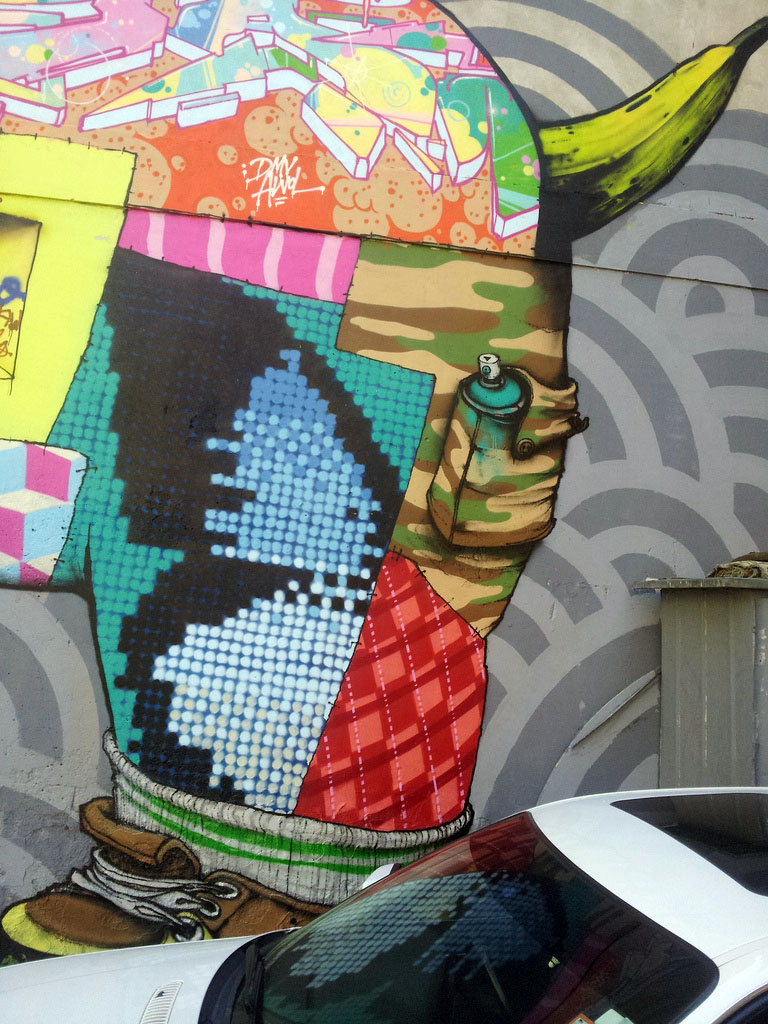 Da Mental Vaporz New Mural In Melbourne, Australia – StreetArtNews