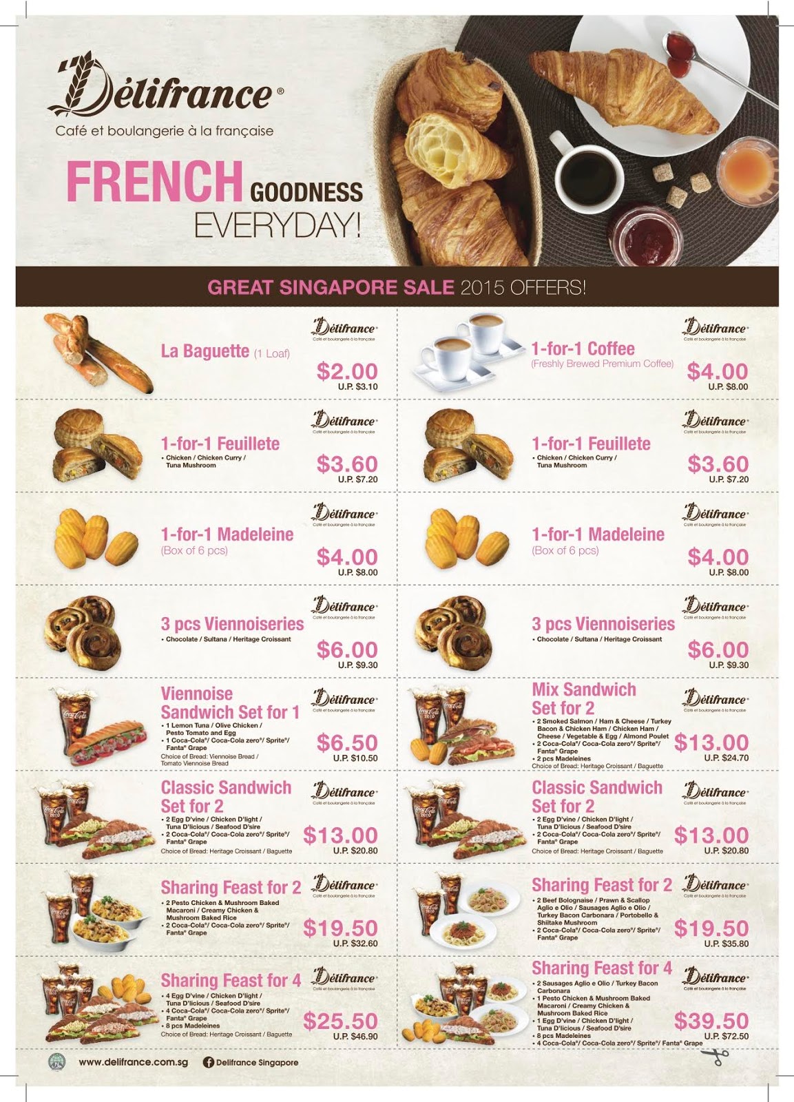 Tua Lobang: Delifrance Offers, Till 31 August 2015