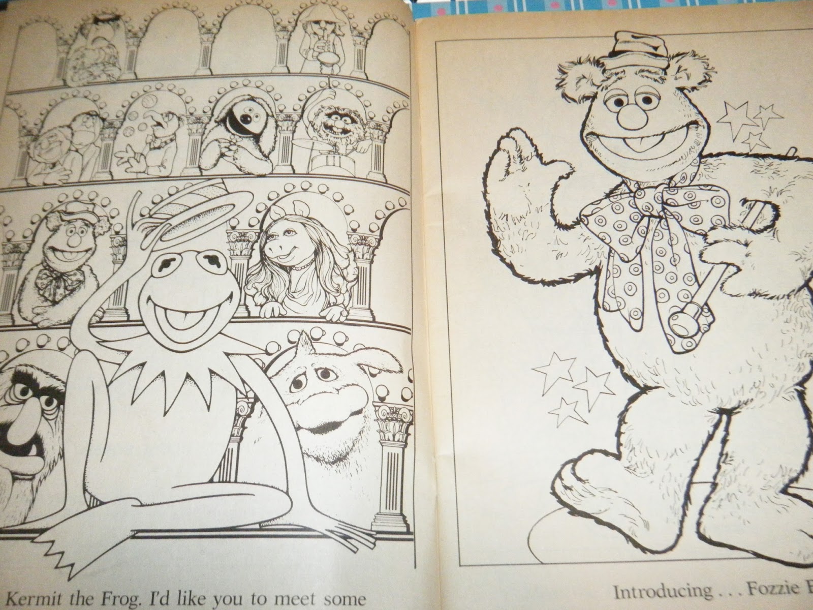 Toy-Addict.com: Coloring Book Showcase - Meet the Muppets 1977