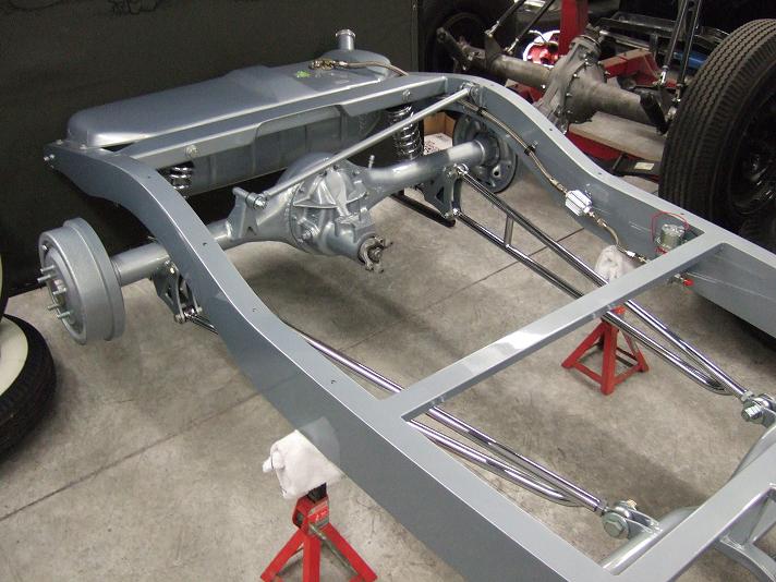 Candy's Hot Rod Supply: 34 Ford, Hot Rod Frame, Under Way