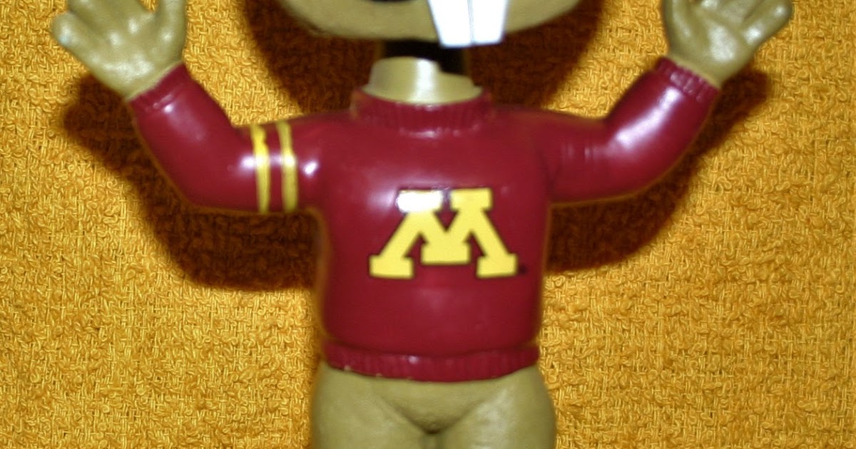 Goldy Gopher Bobbleheads and University of Minnesota Bobbleheads ...