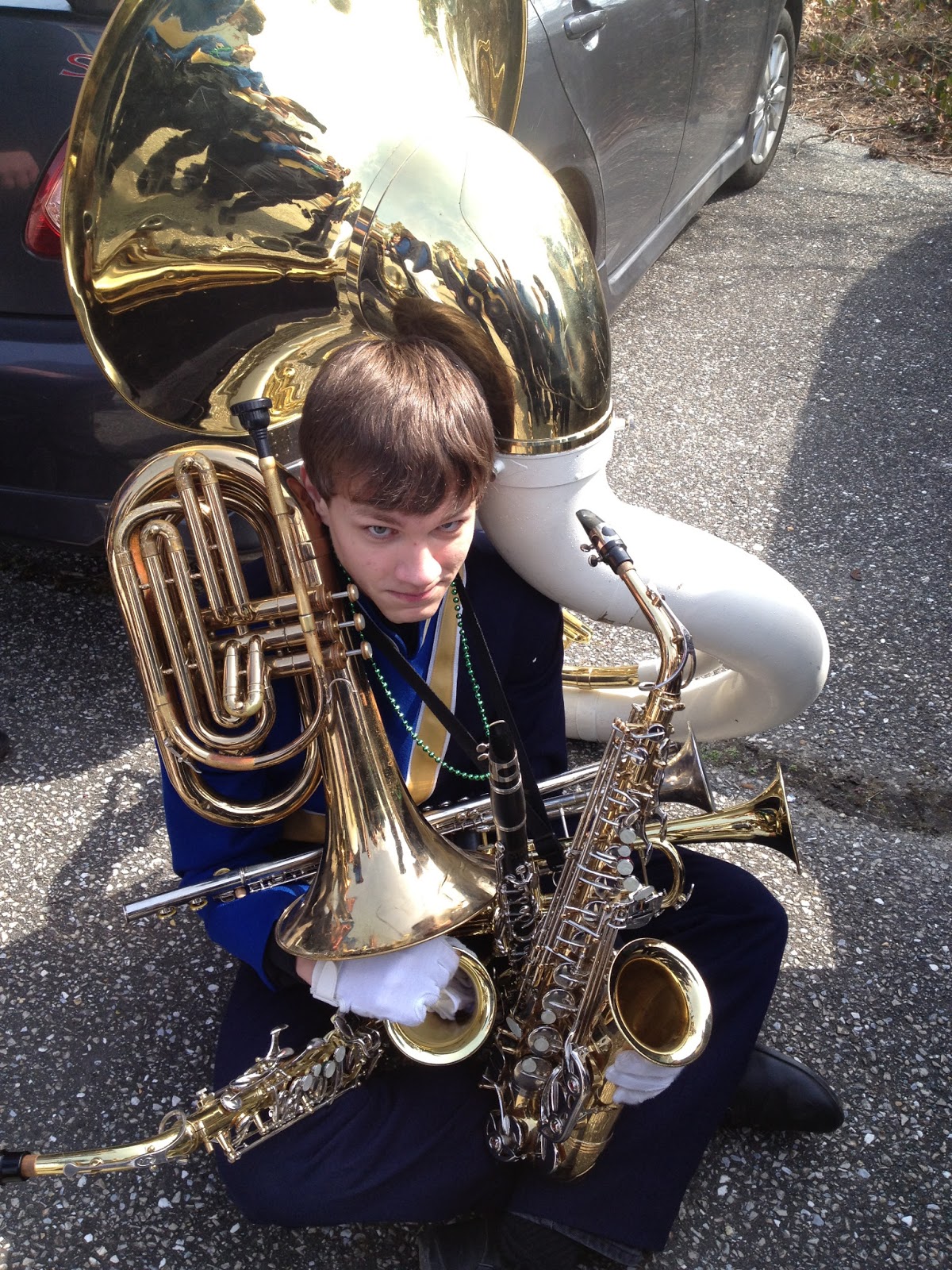 Sussex Central High School Band: The St. Patrick's Day Parade