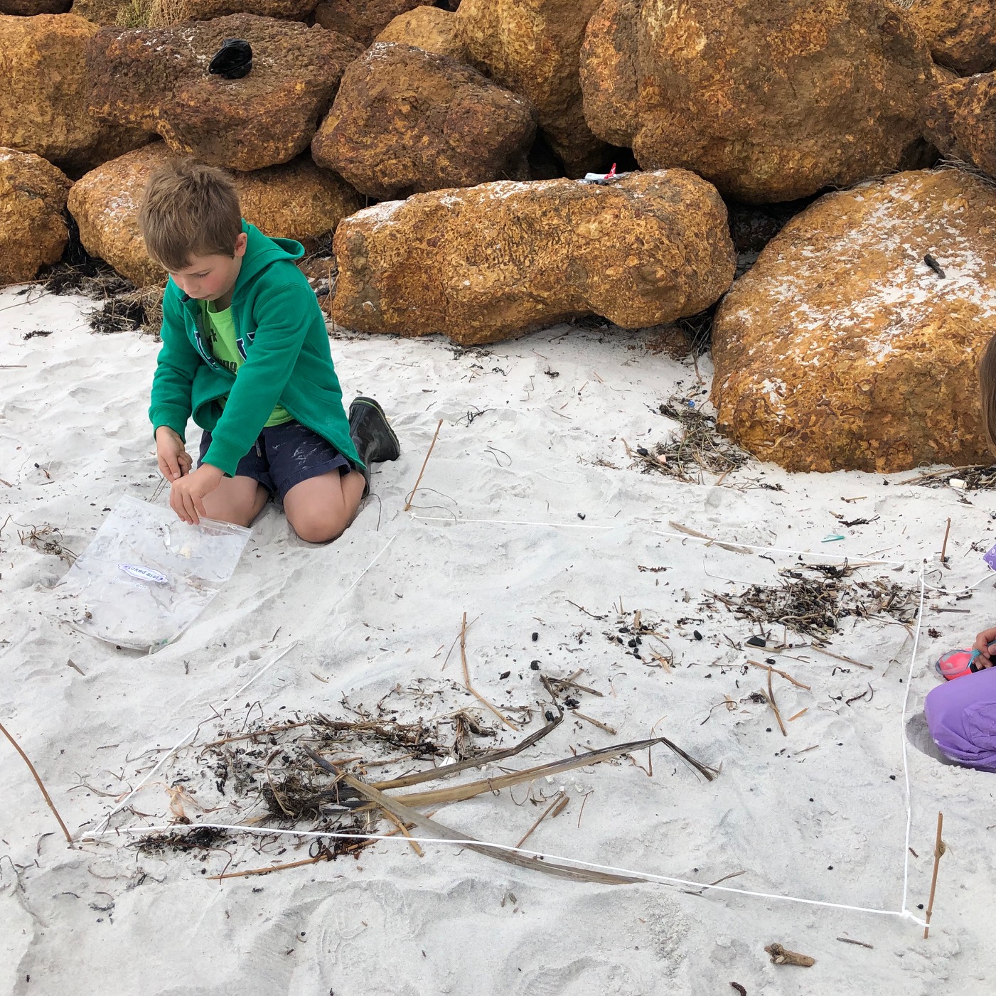 Nurdle Hunting at Muttonbird Beach - A Blissful Life
