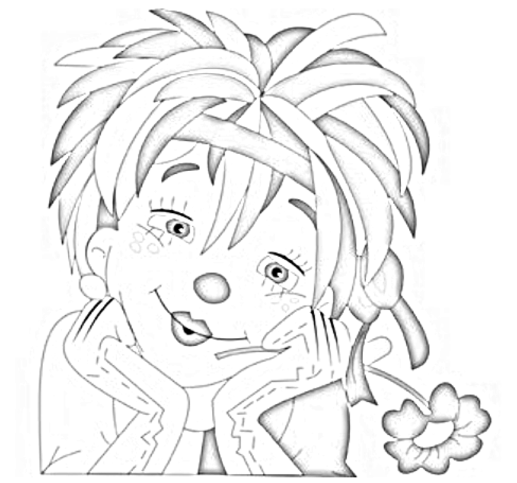 Desenhos para Colorir - Sítio do Picapau Amarelo: Emília