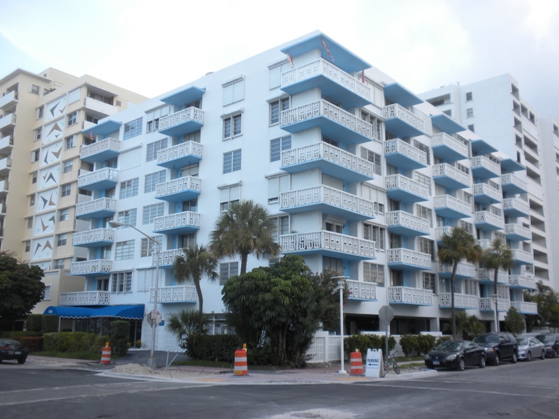 biostatprof: Blue Buildings in Miami Beach