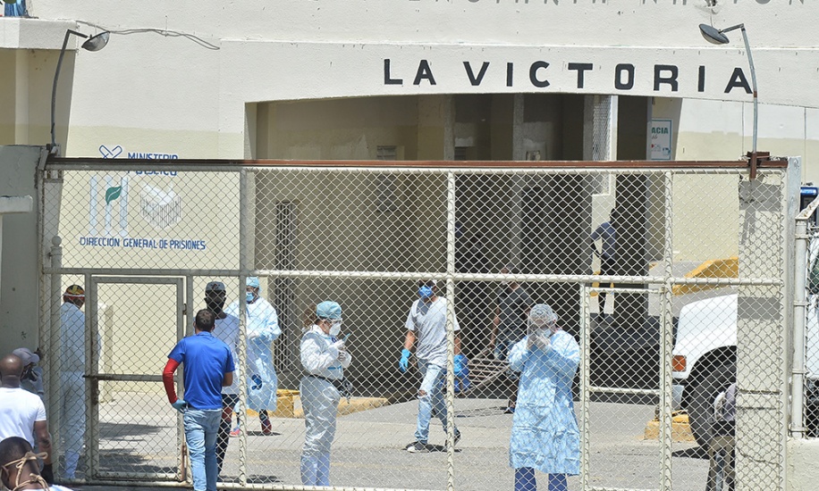 Se registro incendio en la cárcel La Victoria