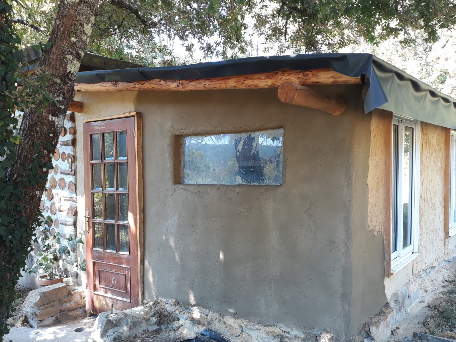 Achégate máis: Revoco exterior fino - Ampliación Vivienda-Refugio