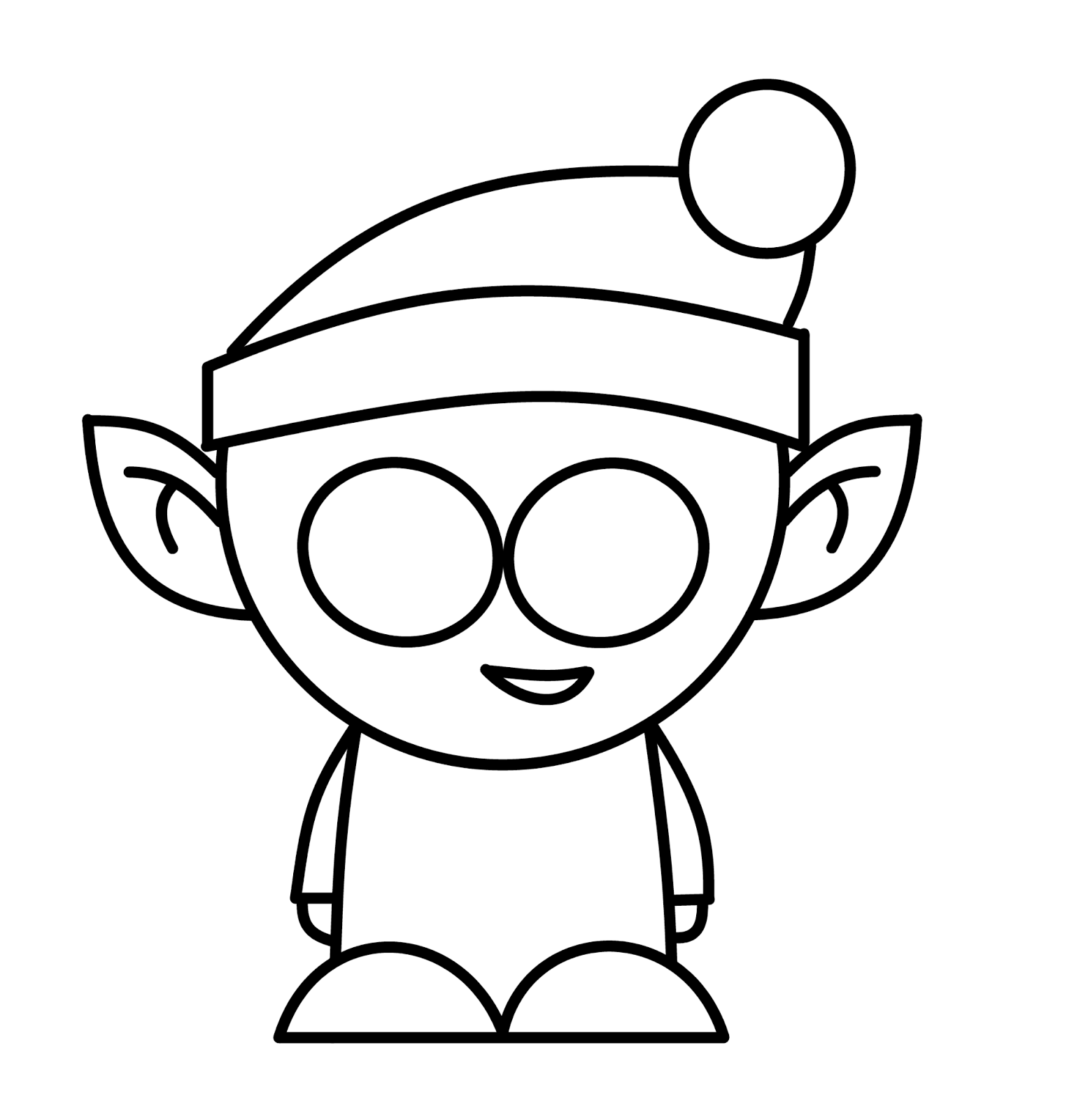 How To Draw Cartoons: Christmas Elf