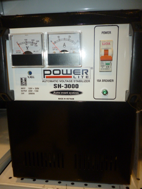JUAL ANALOG STABILIZER POWER LITE SH-3000 | Supplier Alat Safety, Alat ...