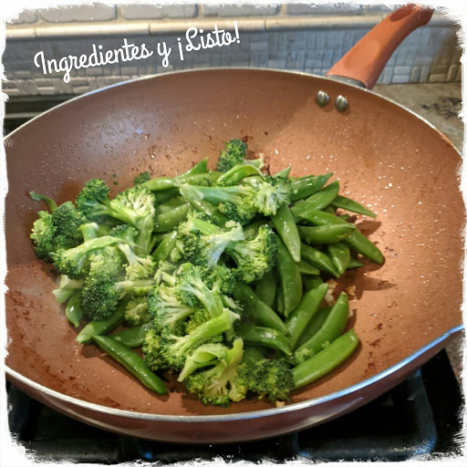 Ingredientes y ¡Listo!: Pollo con Ejotes de Chicharo y Brocoli