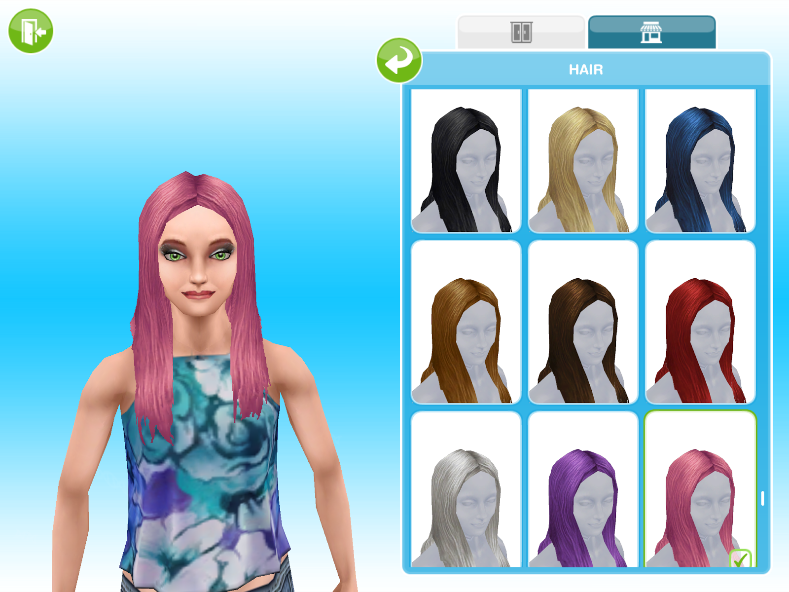 Missy's Sims and Stuff: The Sims Freeplay ~ Boutique Hair Event Quest ...