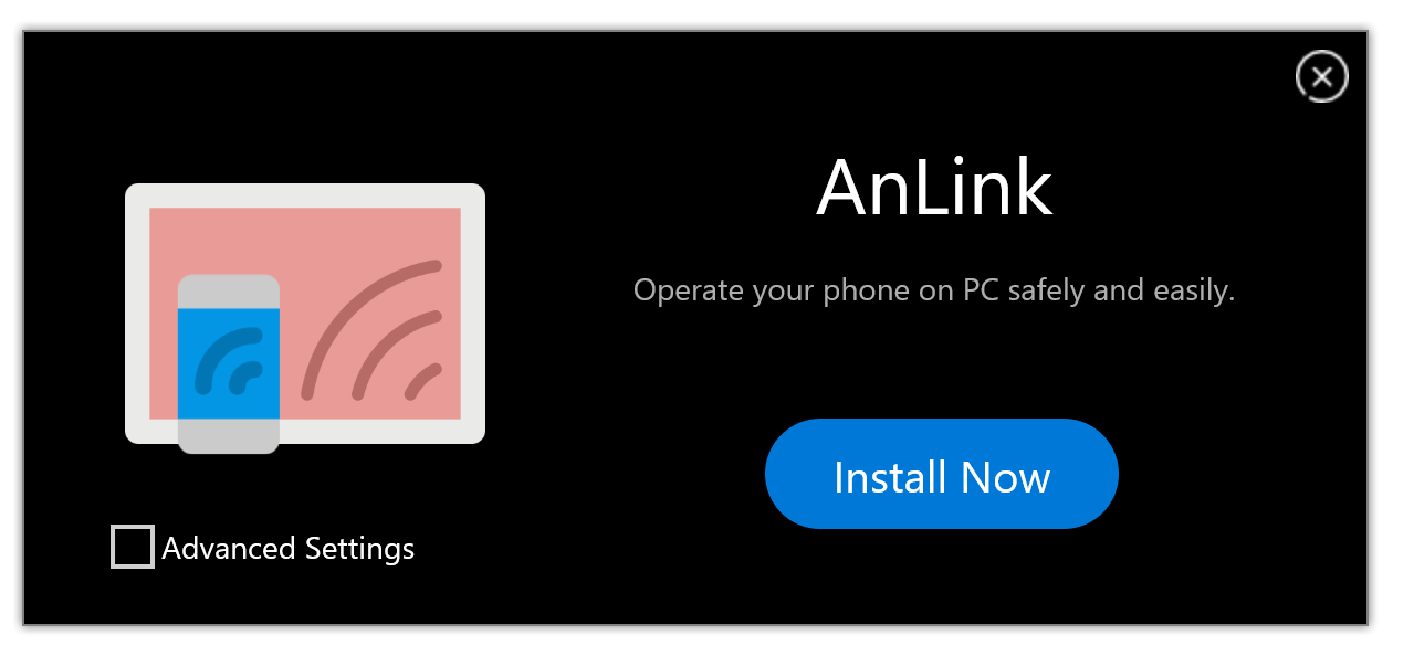 AnLink 從電腦自由操作 Android 手機，超高畫質投影、支援中文輸入