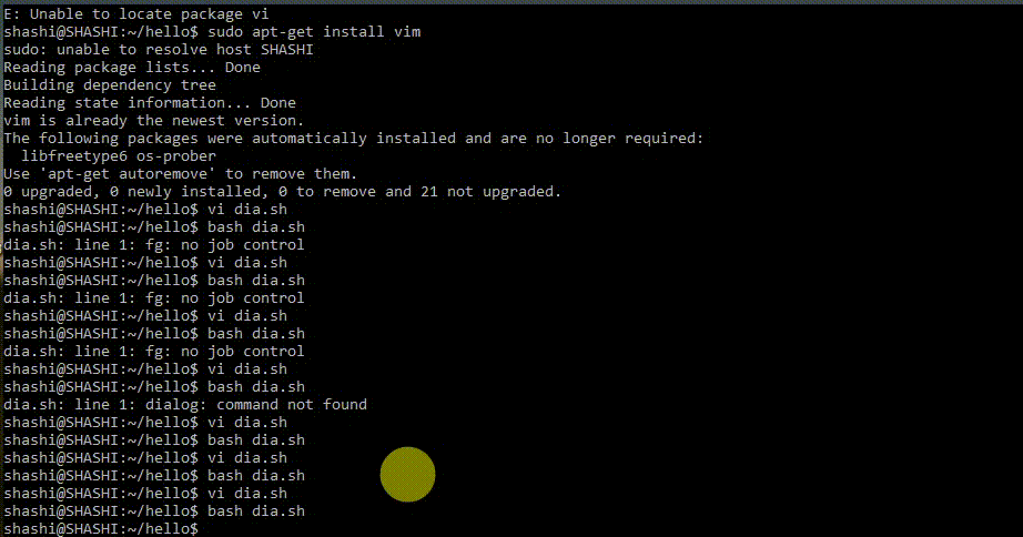 Hello Codings: Linux Dialog Box Commands