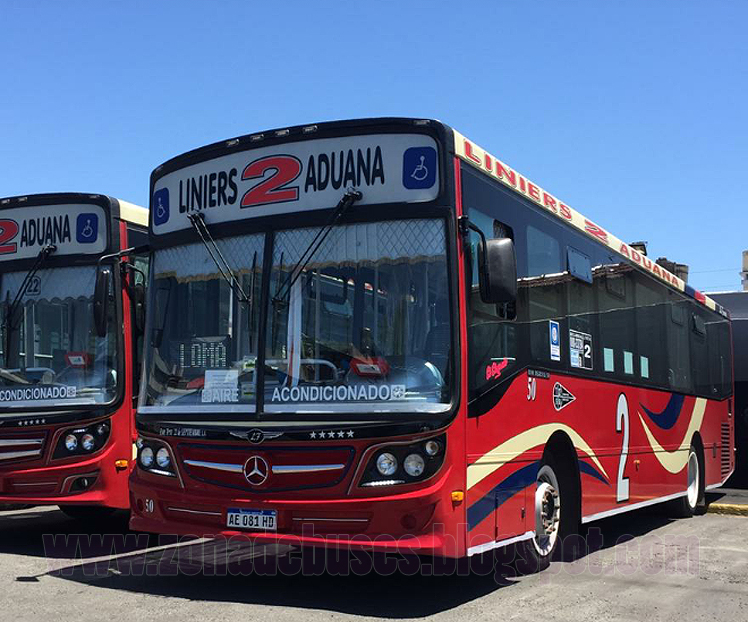 Colectibus - Zona de Buses: LINEA 2