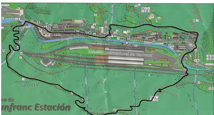 Menditxoko: Paseo Canfranc-Canfranc