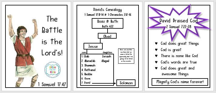 David's Life | Bible Fun For Kids