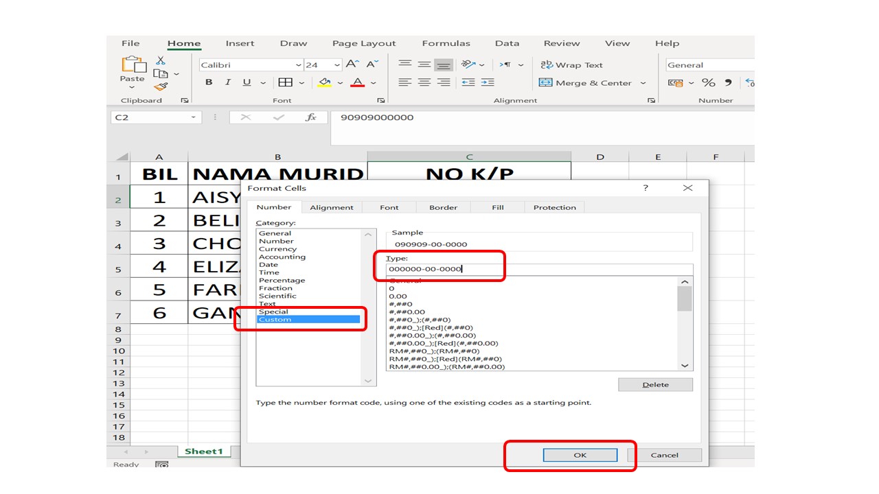 Cara Nak Tarik Nombor Di Excel - YaelzebBurns